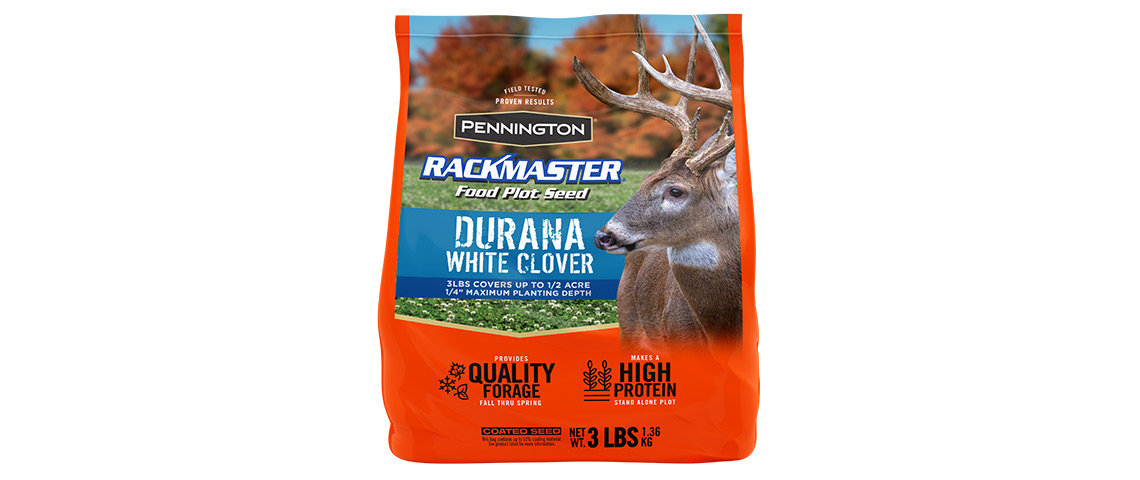 Rackmaster Durana White Clover - Food Plot Seed | Pennington